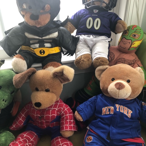 Build-A-Bear | Toys | 4 Counts 4 Build A Bear Stuff Animals W Costumes ...